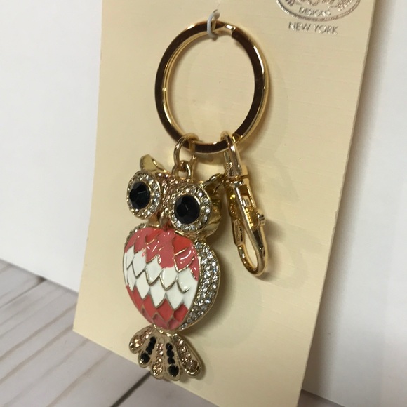 Accessories | Owl Key Ring Nwt Or Bag Charm | Poshmark